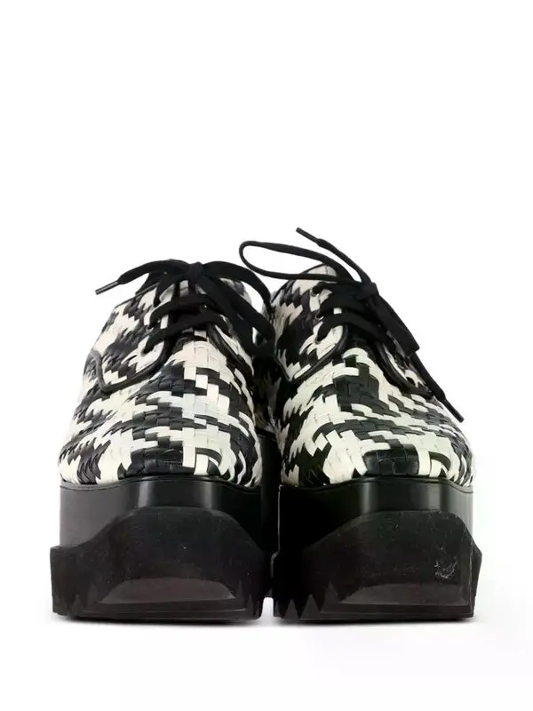 Stella McCartney Elyse Woven Platform Sneakers