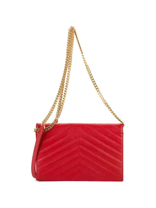 Saint Laurent Chain-strap Shoulder Bag - Red