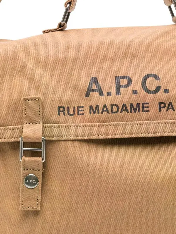 A.p.c. Flap Top-handle Messenger Bag