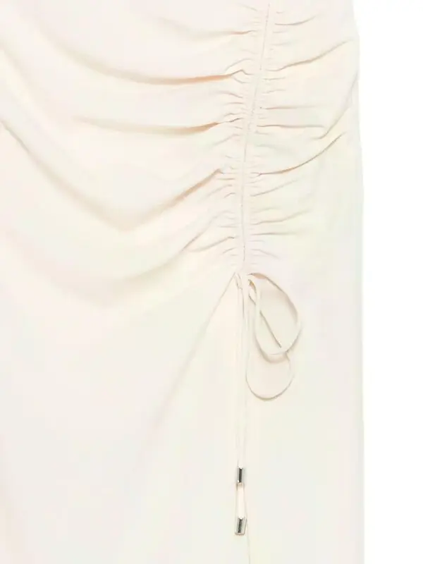 Patrizia Pepe Midi Skirt With Drawstring Detail