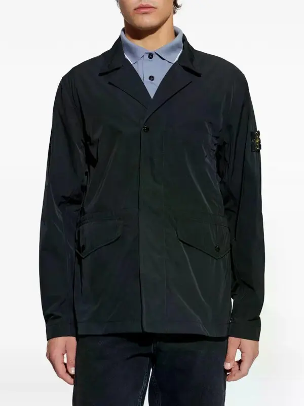 Stone Island Logo-patch Pocket Overshirt