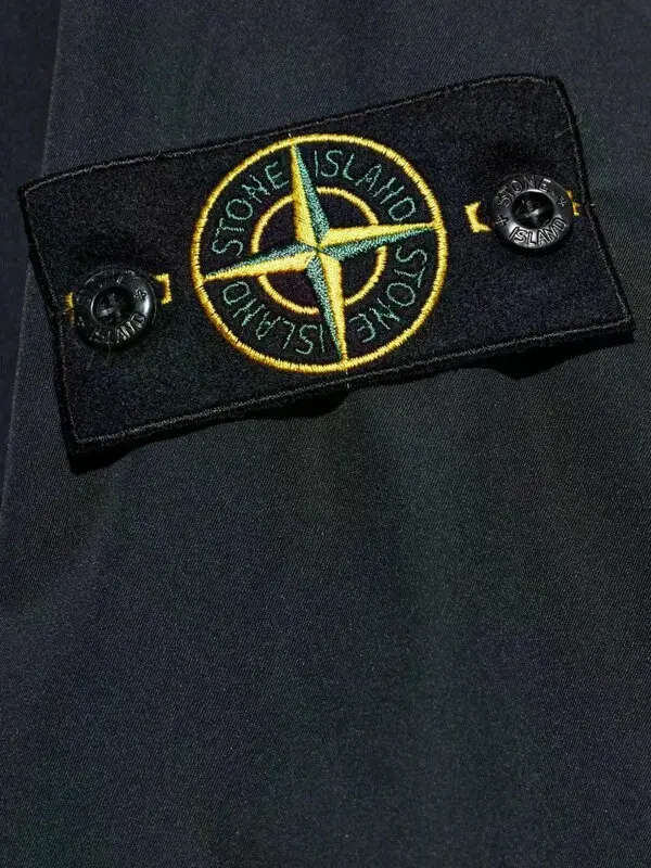 Stone Island Logo-patch Pocket Overshirt