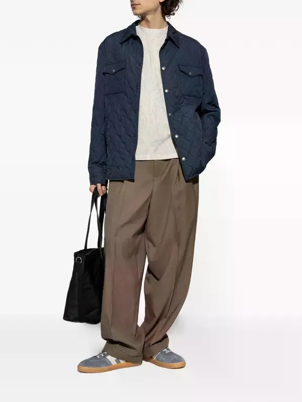 Etro Quilted Pocket Overshirt