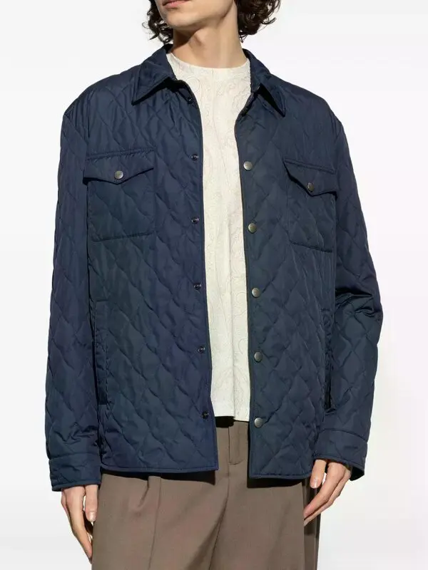 Etro Quilted Pocket Overshirt