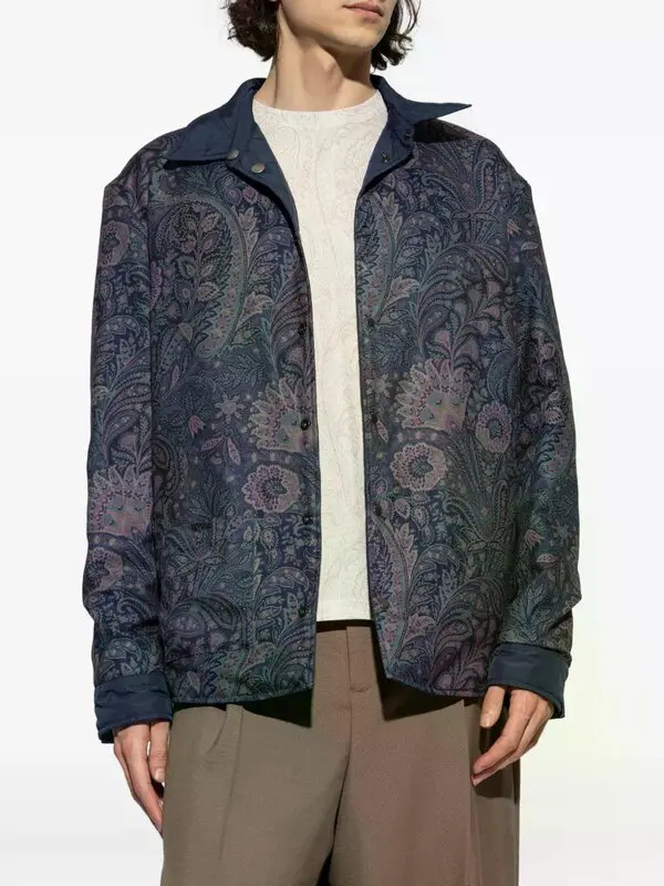 Etro Quilted Pocket Overshirt