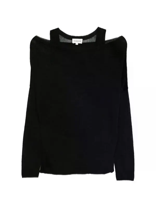 P.a.r.o.s.h Long-sleeve T-shirt With Cut-out Detail