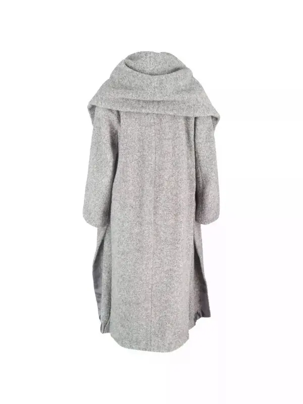 Max Mara Wool Open Long Coat