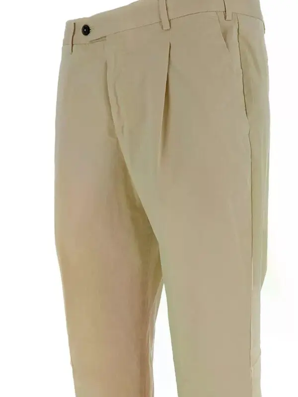 PT TORINO Pleated Trousers - Neutrals