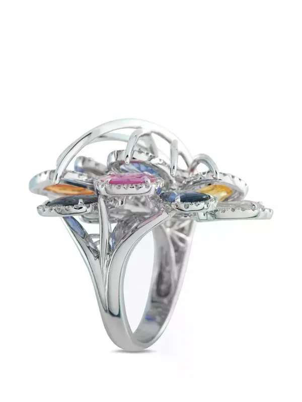 LB EXCLUSIVE Diamond And Sapphire Ring