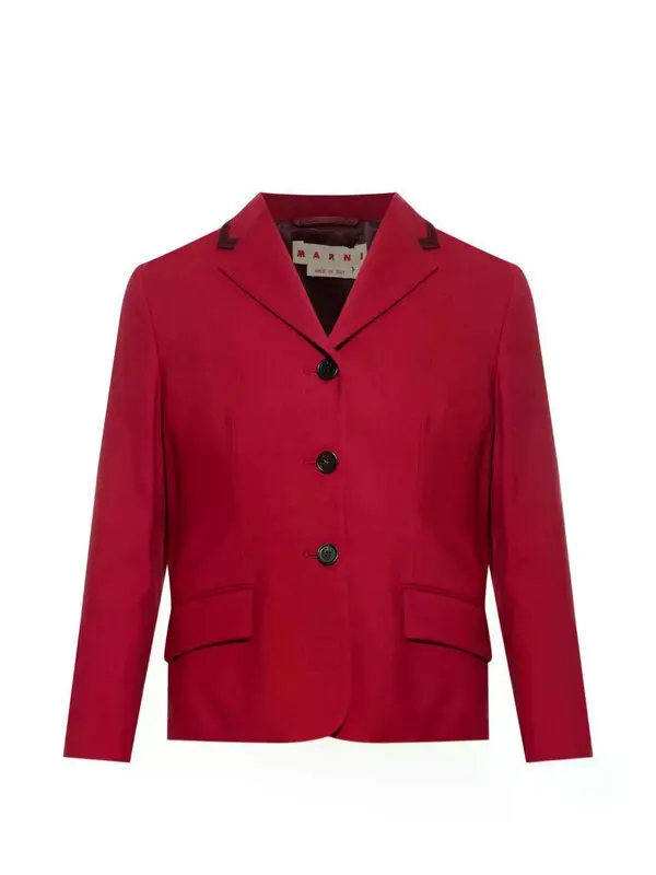 Marni Buttoned Pocket Blazer
