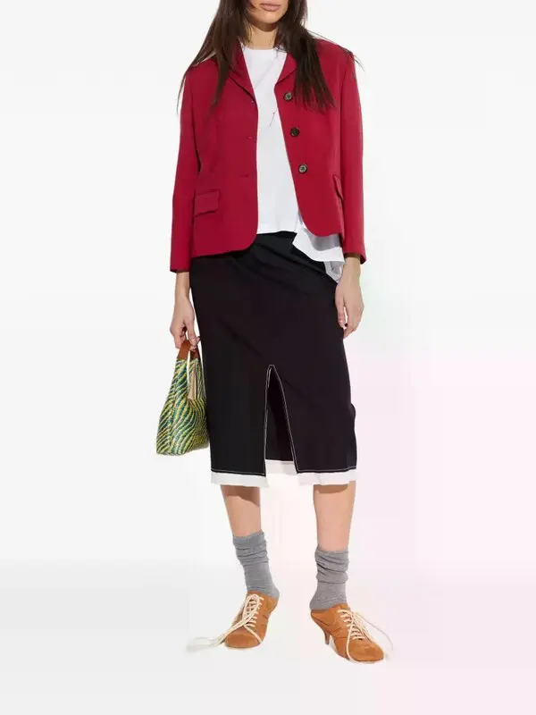 Marni Buttoned Pocket Blazer