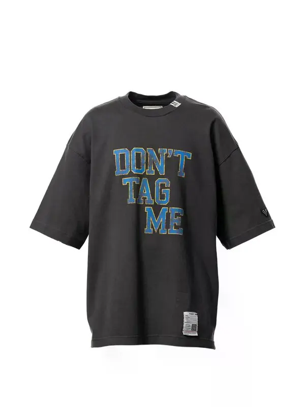 Mihara Yasuhiro Don't Tag Me" Printed T-shirt - Grey