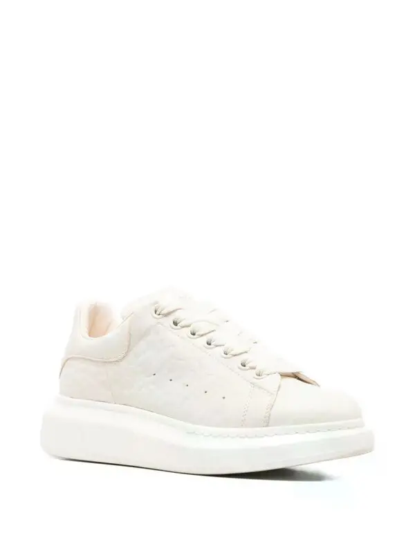 Alexander McQueen Oversized Platform Leather Sneakers