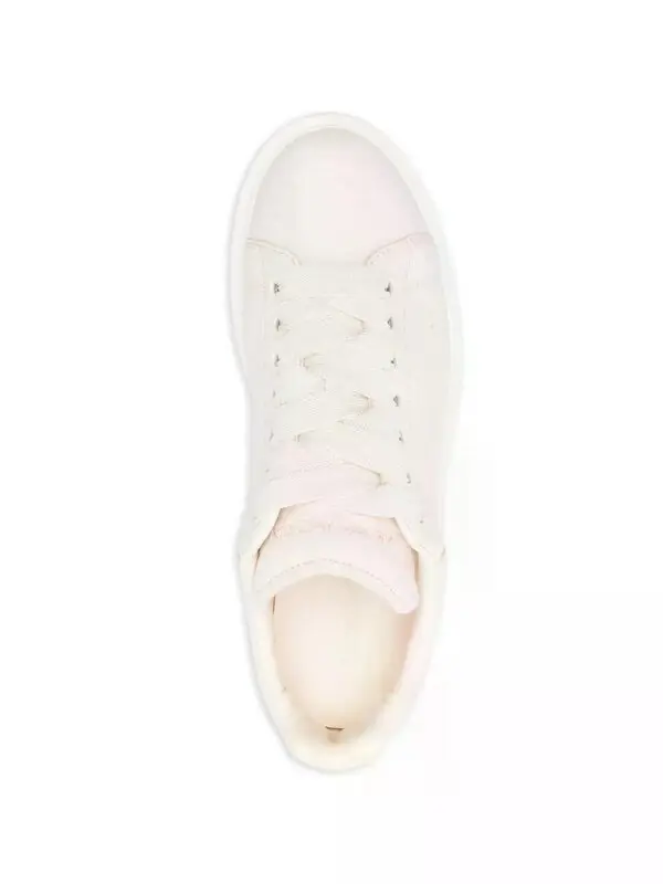 Alexander McQueen Oversized Platform Leather Sneakers