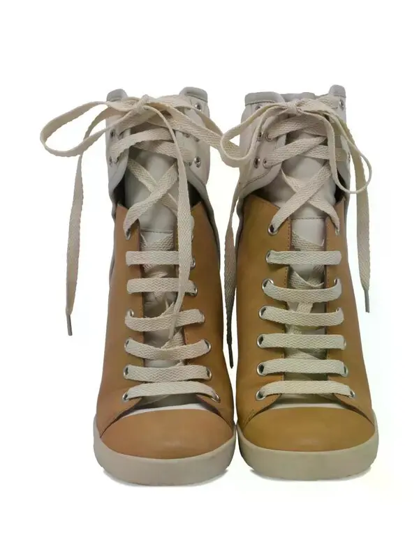 See By Chloé Wedge-heel High-top Sneakers