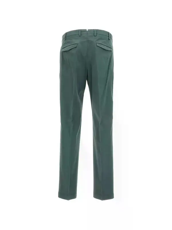 PT TORINO Pleated Trousers - Green