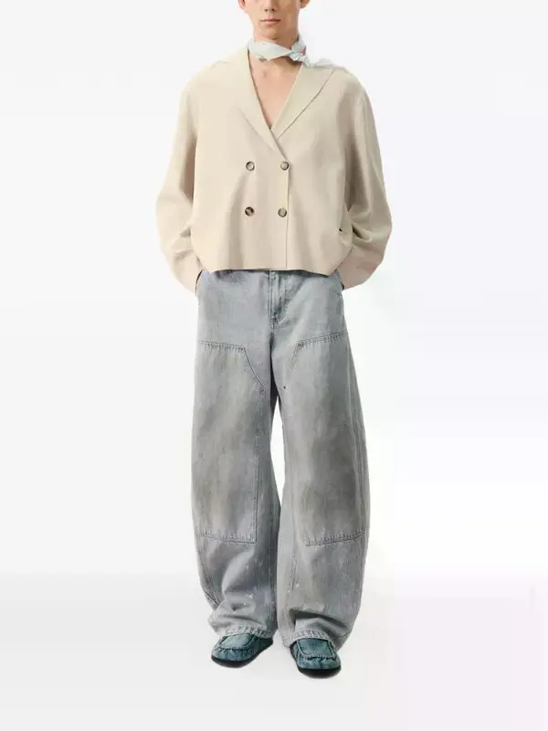 CROQUIS Stone-washed Jeans