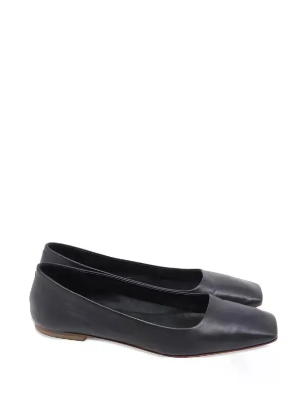 AeydĒ Square-toe Leather Loafers