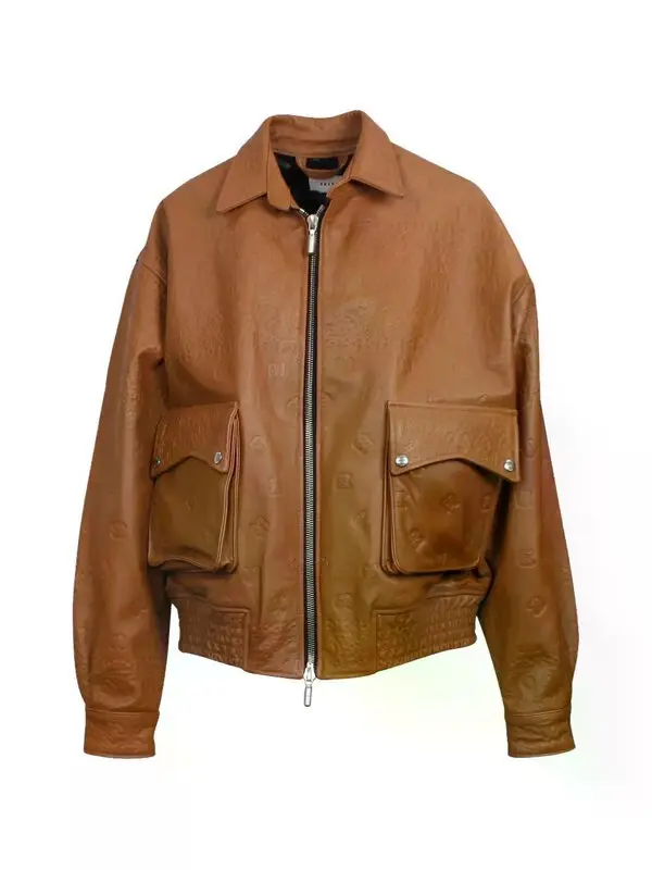 Rhude Embossed Shirt Jacket - Brown