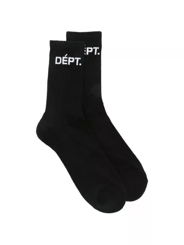 GALLERY DEPT. Logo-detail Ankle Socks - Black