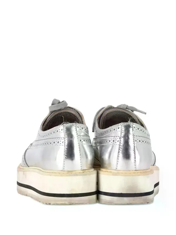 Prada Wingtip Platform Sneakers