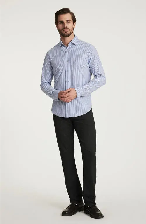 34 Heritage Stripe Button-up Shirt - Blue