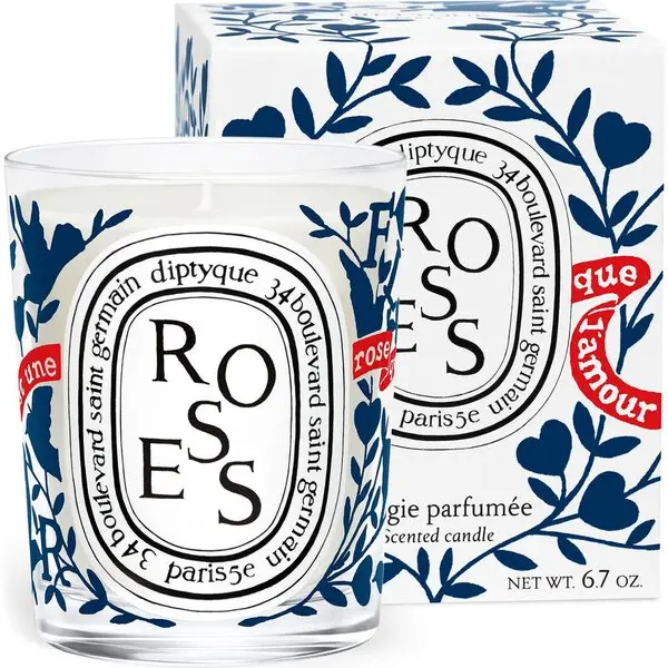 DIPTYQUE Roses Scented Candle - No Color