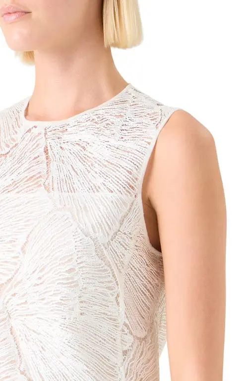 Akris Sea Fan Lace Top