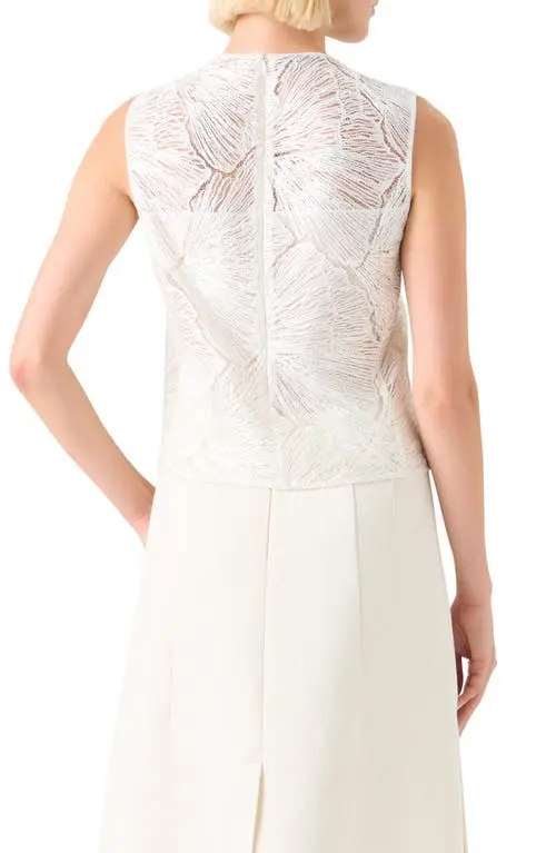 Akris Sea Fan Lace Top