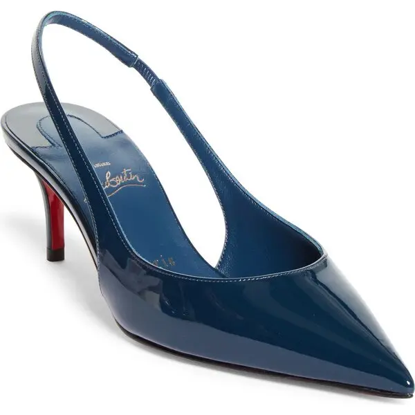 CHRISTIAN LOUBOUTIN Miss Z Slingback Pumps - Last Night