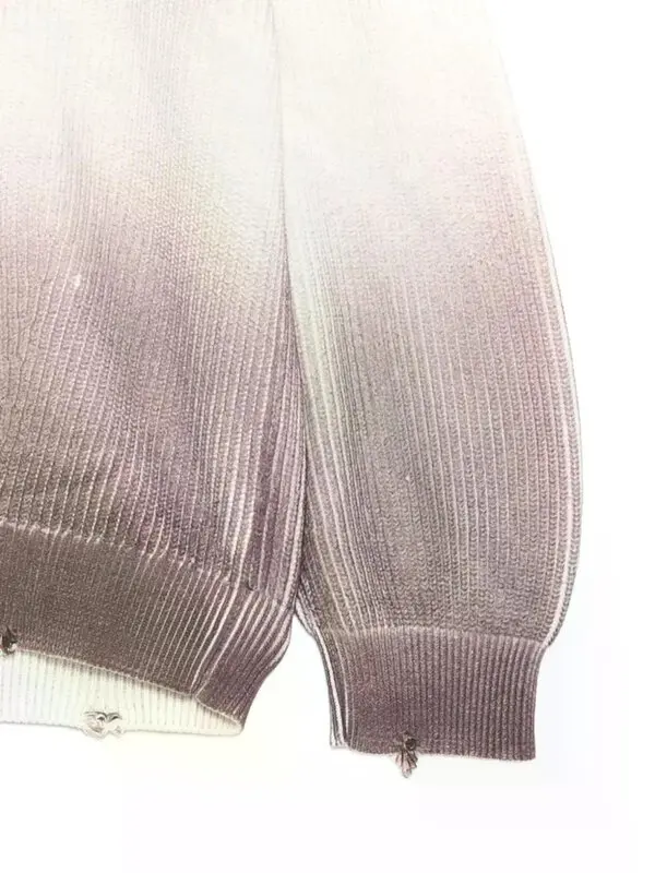 CROQUIS Gradient-effect Sweater - Purple