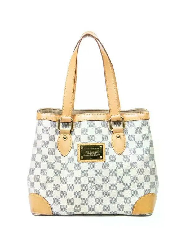 LOUIS VUITTON Hampstead Pm Tote Bag - White