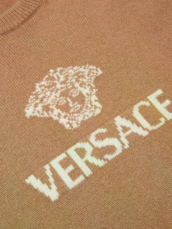 Versace Medusa Logo Cashmere Sweater