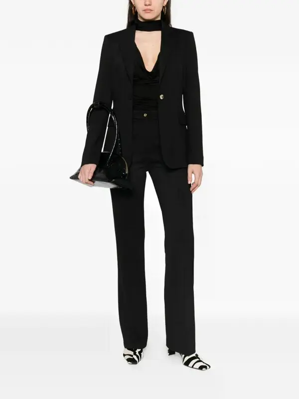 Pinko Tailored Trousers With Button Detail
