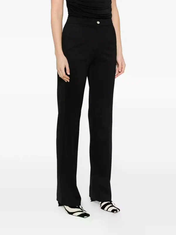 Pinko Tailored Trousers With Button Detail