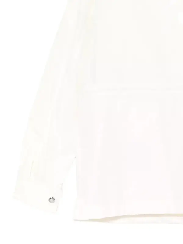 Moncler Genette" Drawstring Coat - Neutrals