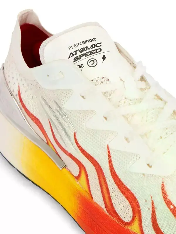 PLEIN SPORT Flame Atomic Speed Sneakers - Neutrals