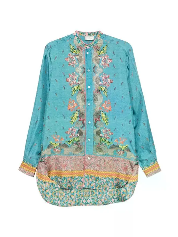 PIERRE-LOUIS MASCIA Floral Print Shirt