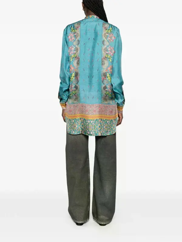 PIERRE-LOUIS MASCIA Floral Print Shirt