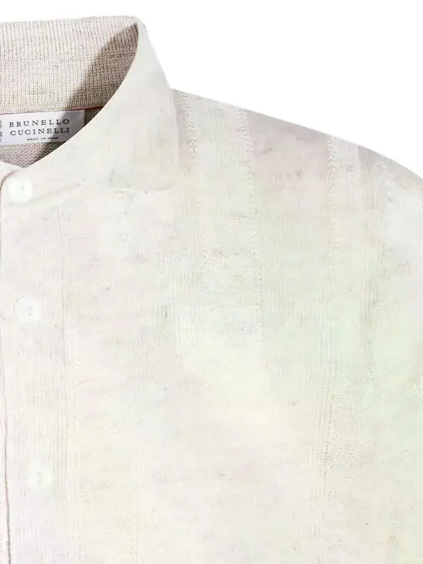 Brunello Cucinelli Buttoned Linen Shirt