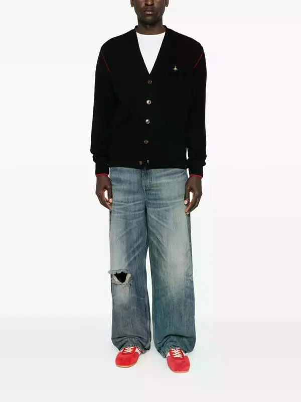 VIVIENNE WESTWOOD Button V-neck Cardigan