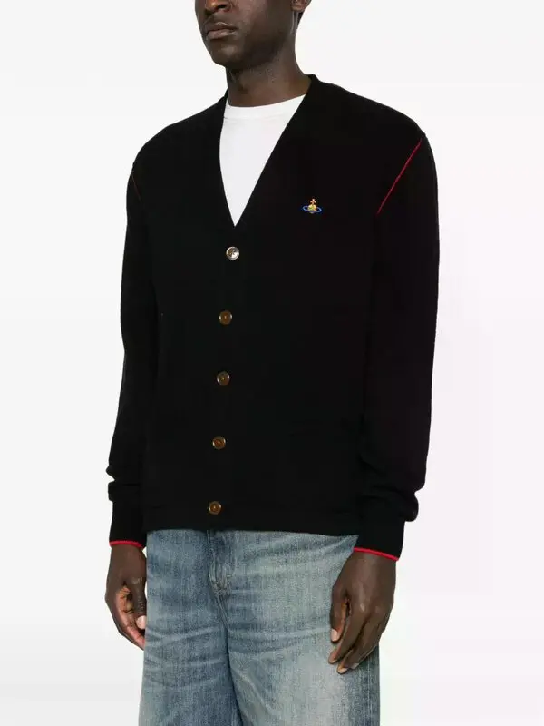 VIVIENNE WESTWOOD Button V-neck Cardigan