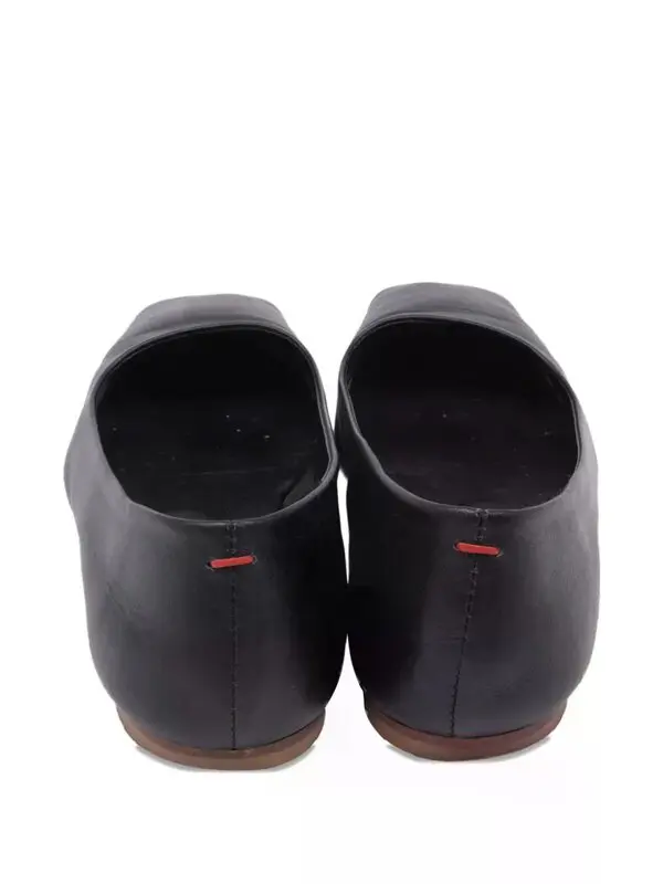 AeydĒ Square-toe Leather Loafers