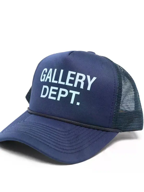 GALLERY DEPT. Logo Trucker Cap - Blue