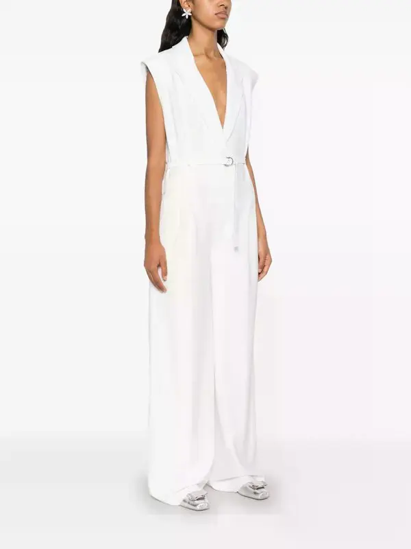 Norma Kamali Cropped-leg Jumpsuit