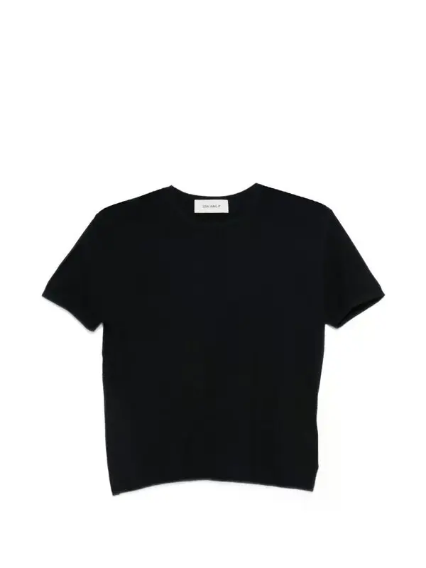 LISA YANG The Ira Short-sleeve Knitted T-shirt
