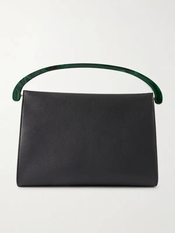 Dries Van Noten Leather Shoulder Bag