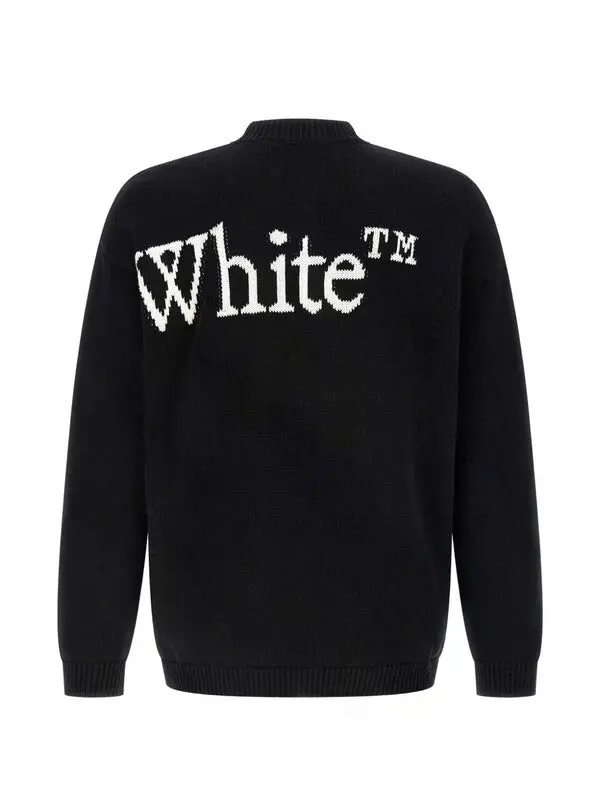 Off-White Logo-print Sweater - Black