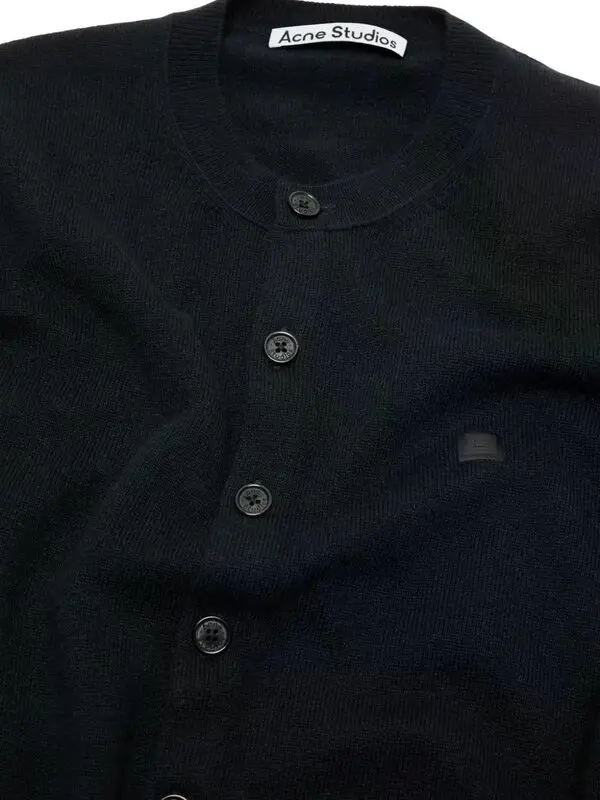 Acne Studios Button Cardigan - Black