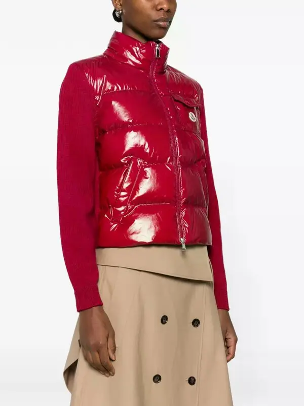 Moncler Quilted-panel Cardigan